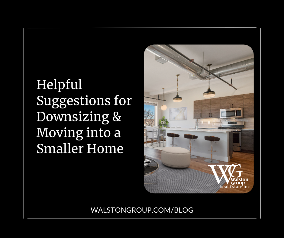 Helpful Suggestions for Downsizing and Moving into a Smaller Home